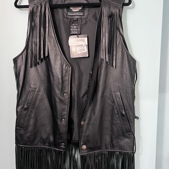 Harley-Davidson | Jackets & Coats | Harley Davidson Fringe Vest | Poshmark